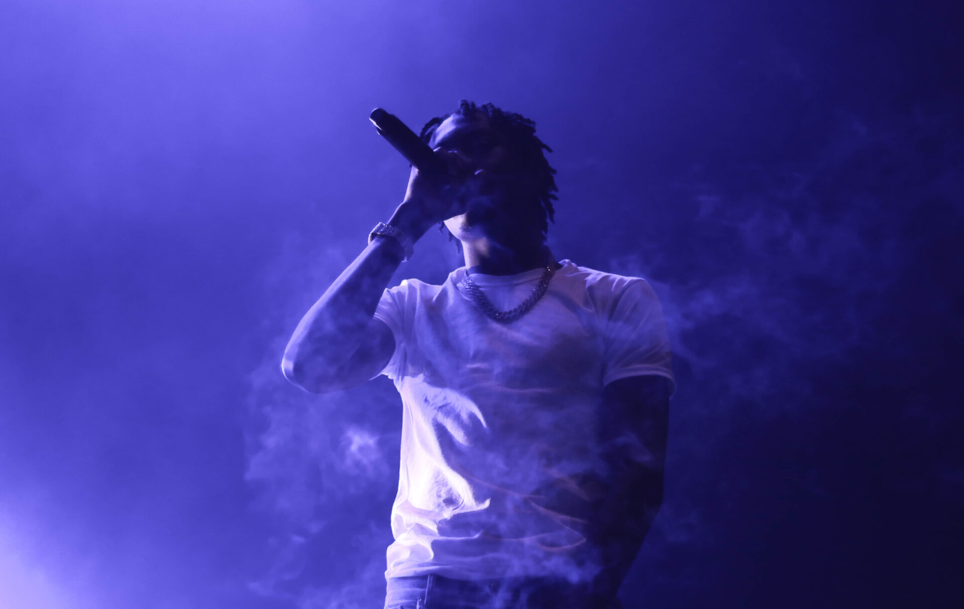 Lil Tjay pumps up crowd at the Ryan Center - The Good 5¢ Cigar
