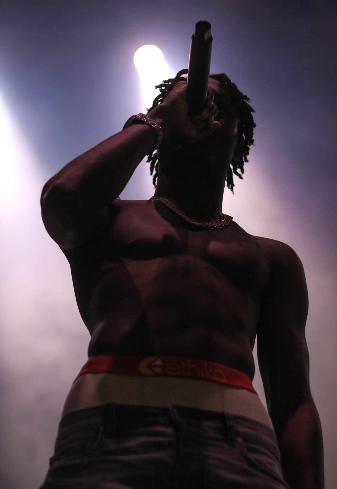 Lil Tjay pumps up crowd at the Ryan Center - The Good 5¢ Cigar