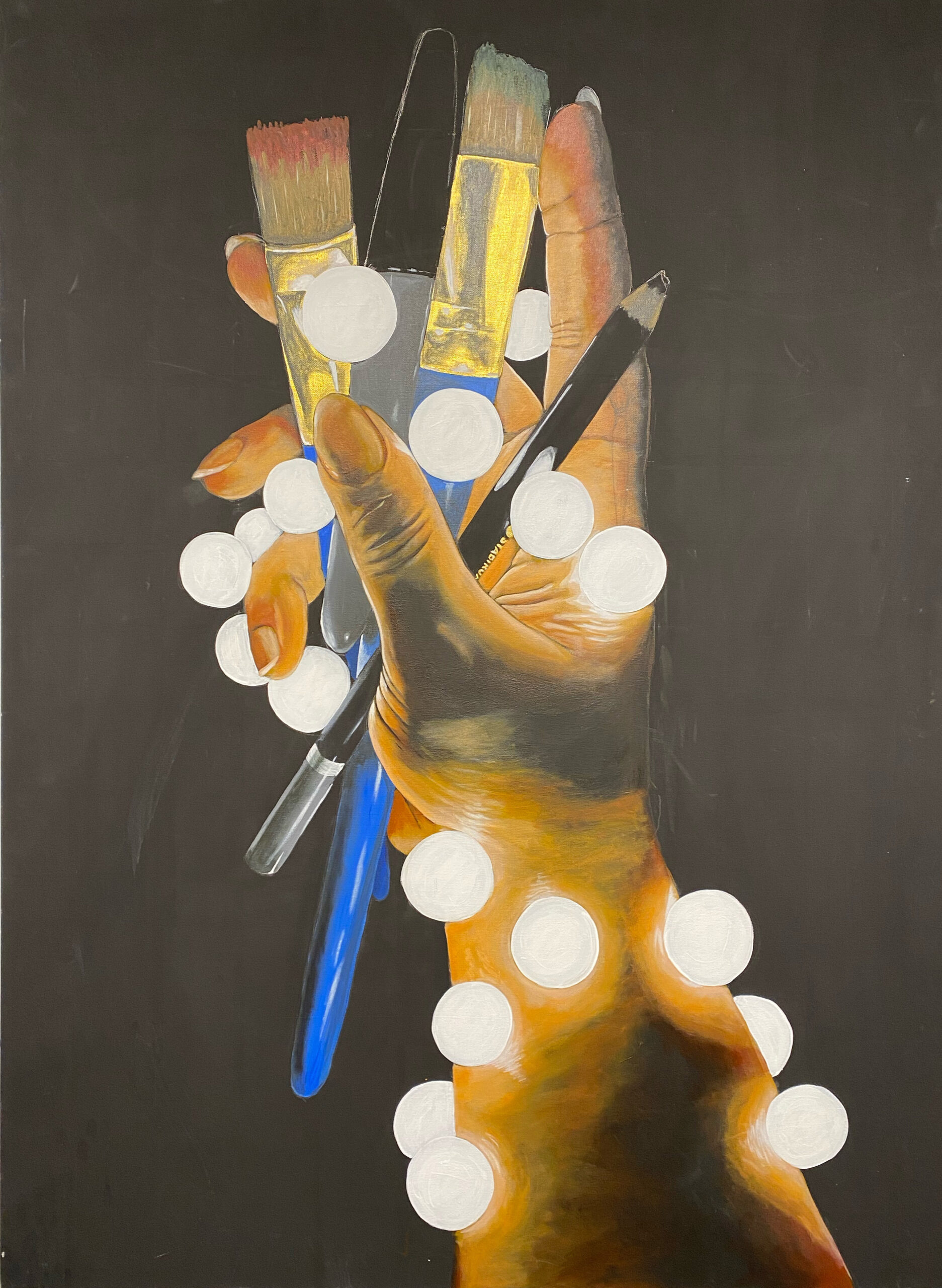 Alumna AGONZA showcase her paintings at the FAC - The Good 5¢ Cigar